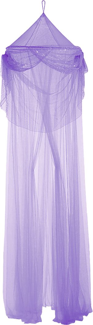Sparkletastic Purple Canopy - Rooms To Go