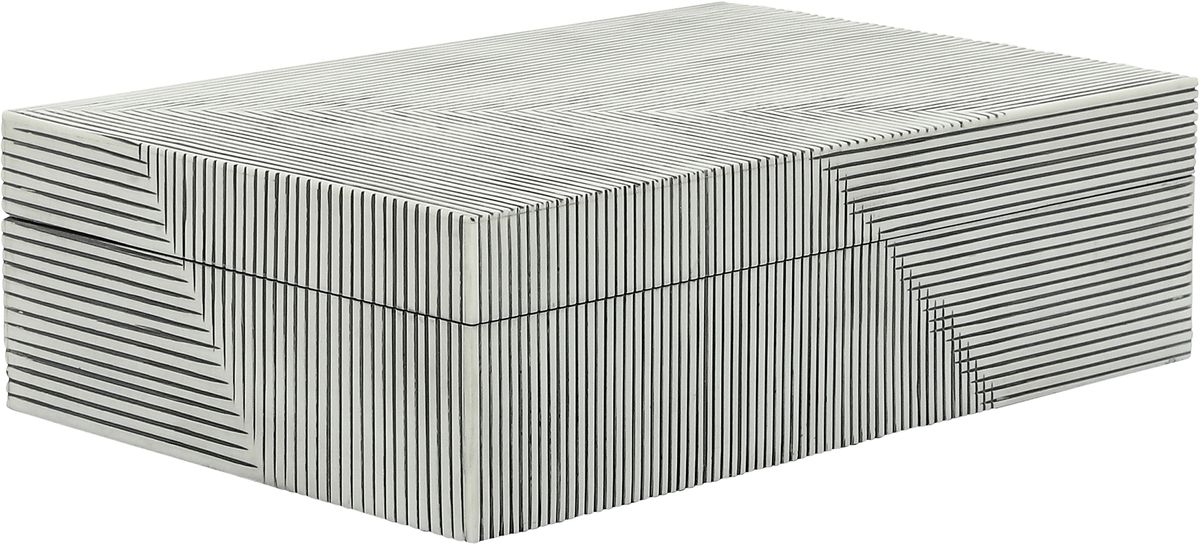 Spenseth White Colors,White Decorative Box | Rooms to Go