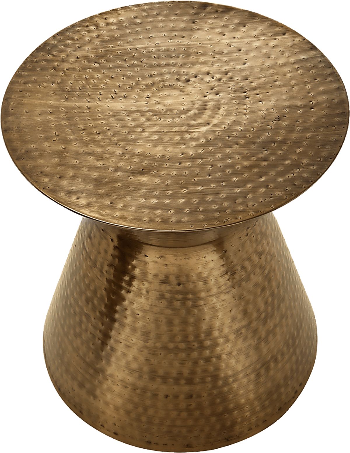 Sperra Copper Metal Accent Table | Rooms to Go