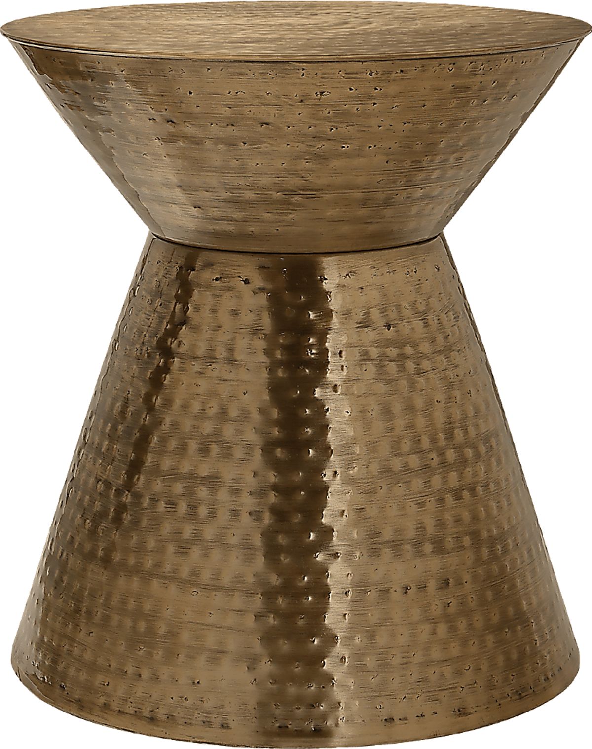 Sperra Copper Metal Accent Table | Rooms to Go