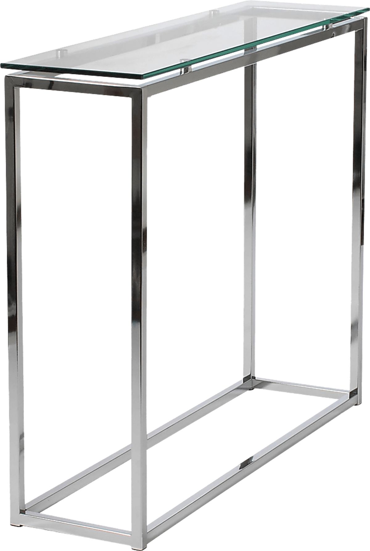 Spidersys Silver Gray Console Table | Rooms to Go