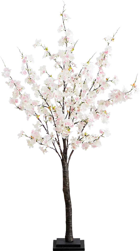 Spinuzza Pink Silk Tree W/Lights | Rooms to Go