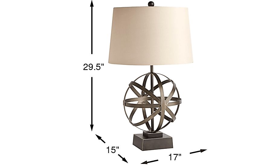 Spiral Atom Table Lamp - Rooms To Go