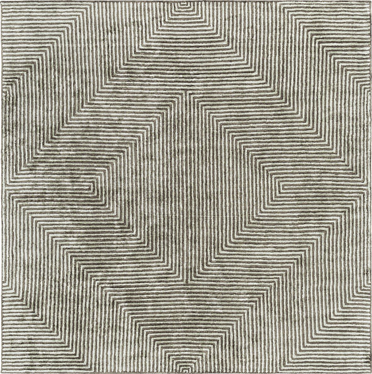 Splitbrook Charcoal 8' Square Rug - Rooms To Go