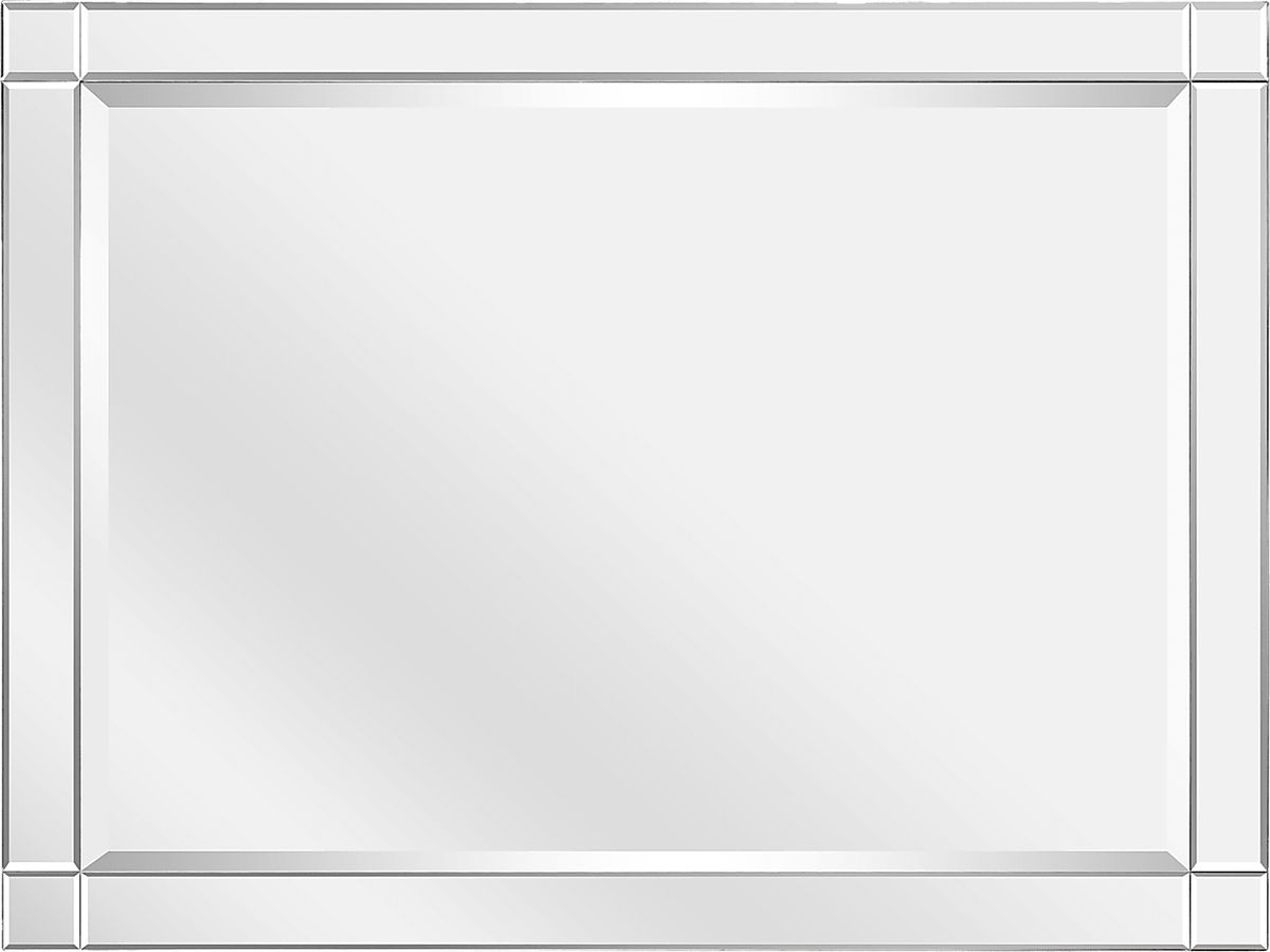 Springbrooke I Translucent White Mirror | Rooms to Go