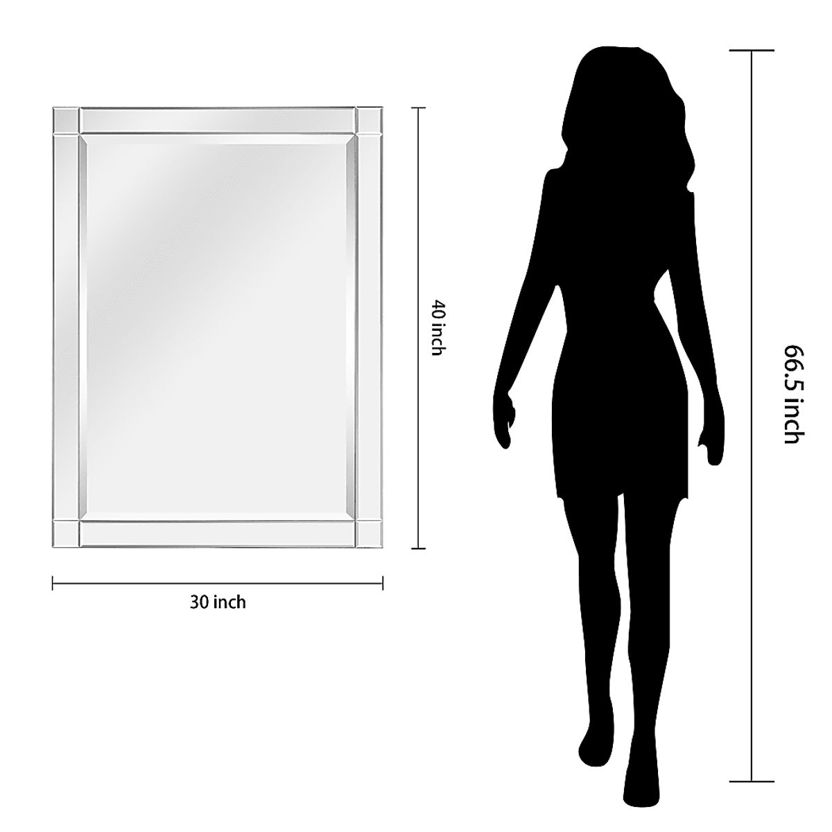 Springbrooke I Translucent White Mirror | Rooms to Go