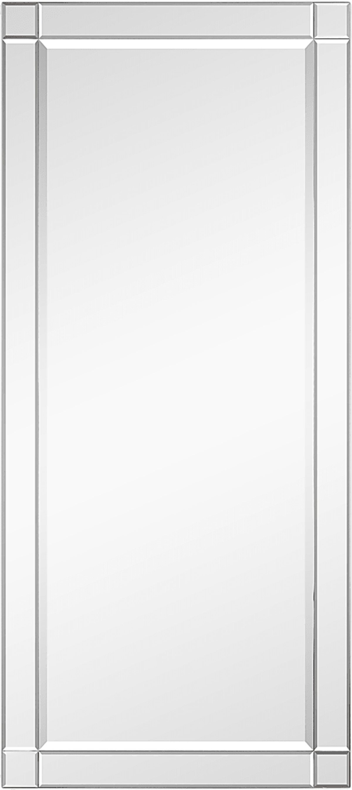 Springbrooke II Translucent White Mirror | Rooms to Go