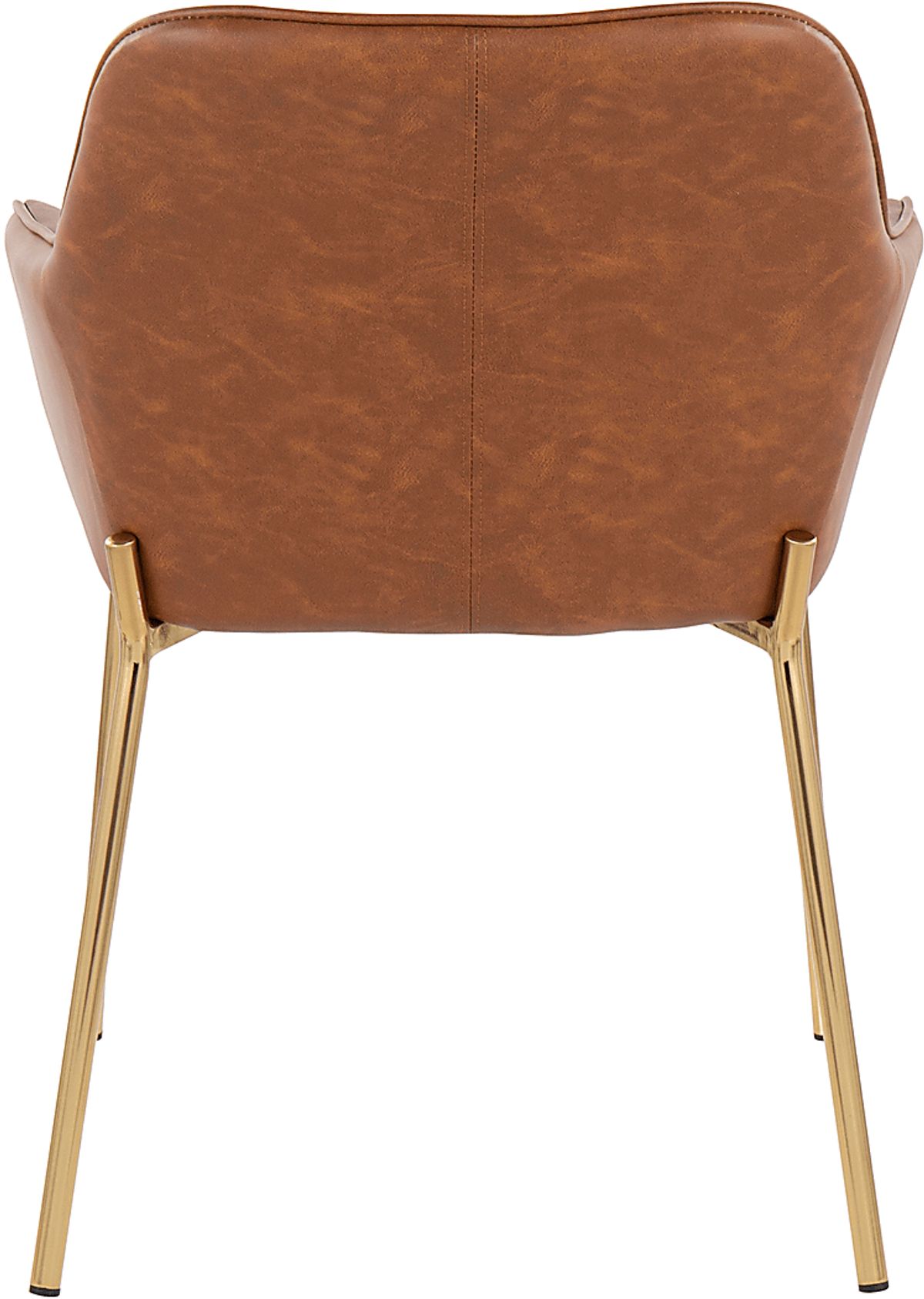 Springmire I Camel Brown Polyurethane Fabric Arm Chair | Rooms to Go