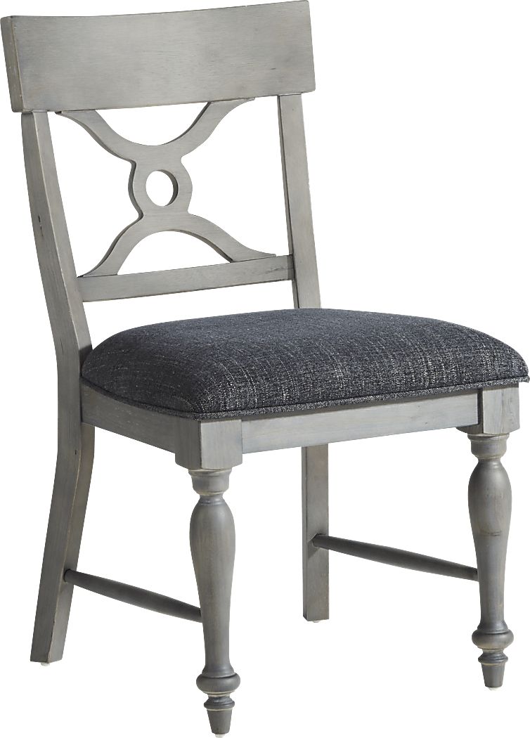 St. Simon Denim Side Chair - Rooms To Go