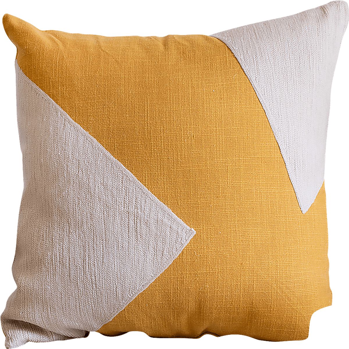 Upos Ivory,Yellow Beige,Yellow Accent Pillow | Rooms to Go