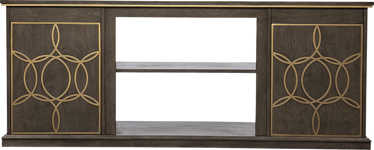 Stagwood Brown 60 in. Console - Rooms To Go