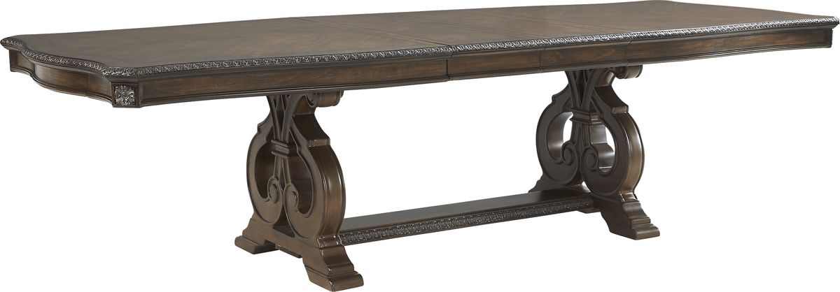 Stalton Estate Brown Dark Wood Dining Table | Rooms to Go