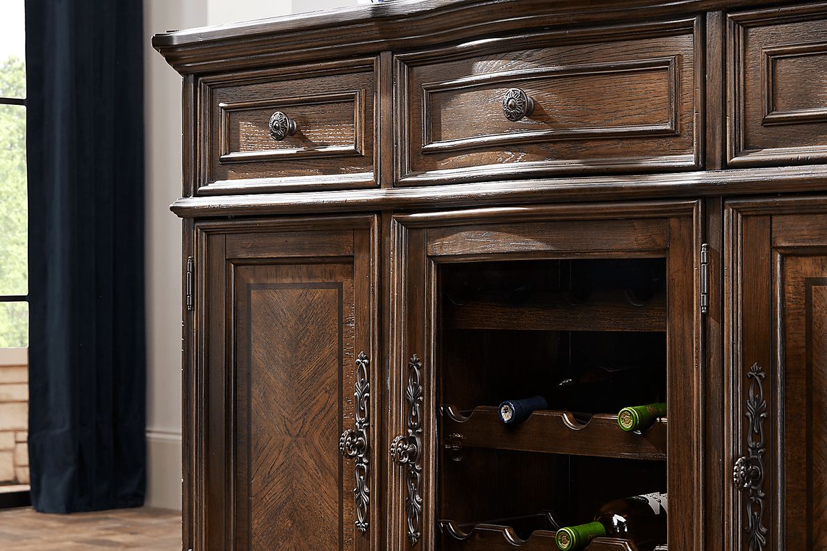 Stalton Estate Brown Sideboard - Rooms To Go