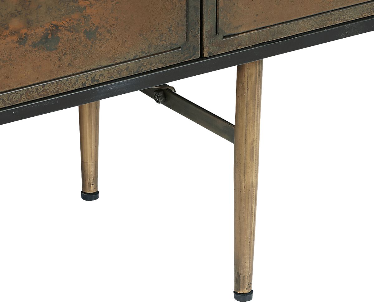 Stannye Brown Dark Wood Sideboard | Rooms to Go