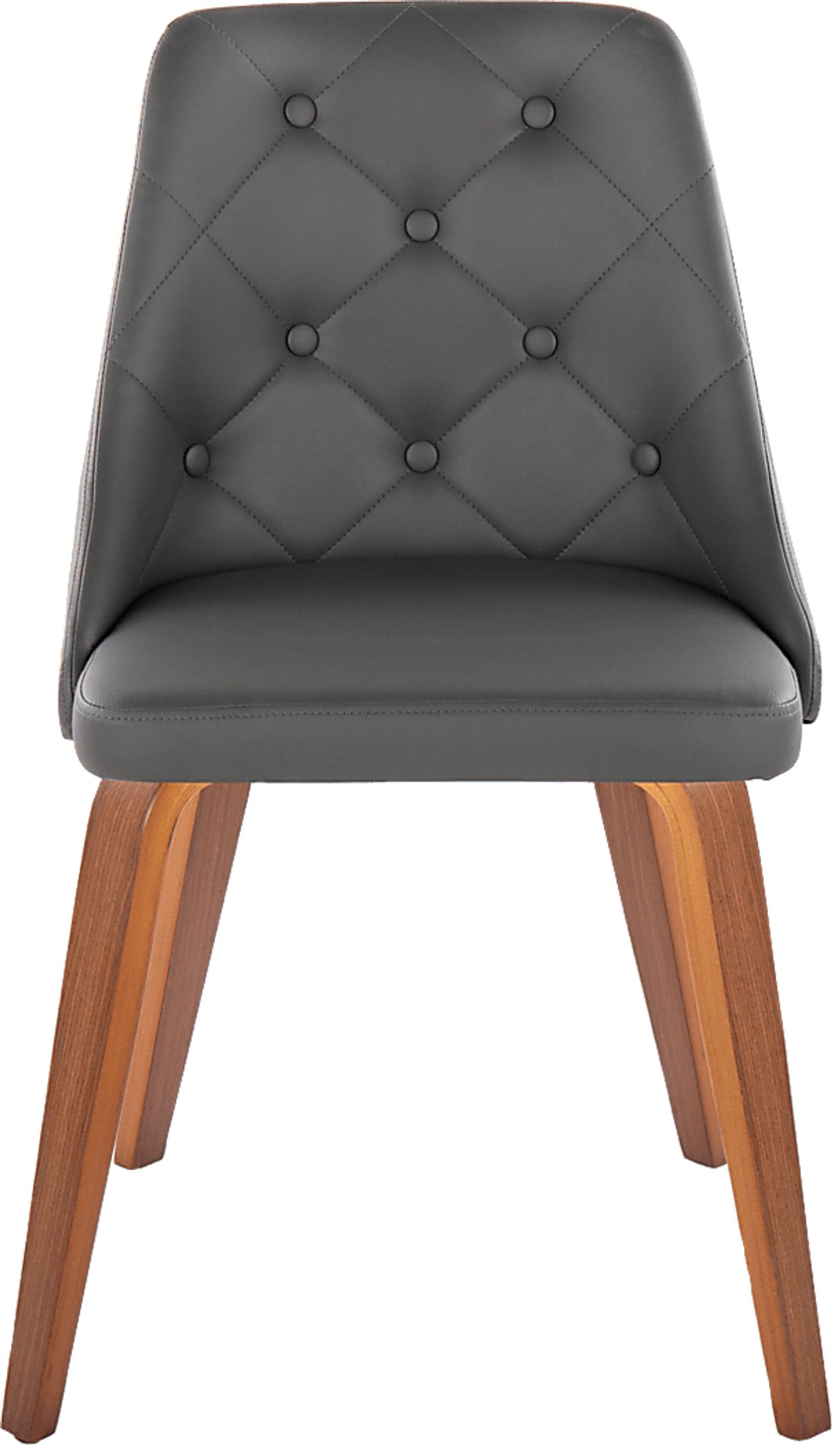 Stanyarne III Gray Polyurethane Fabric Dining Chair, Set Of 2 | Rooms to Go