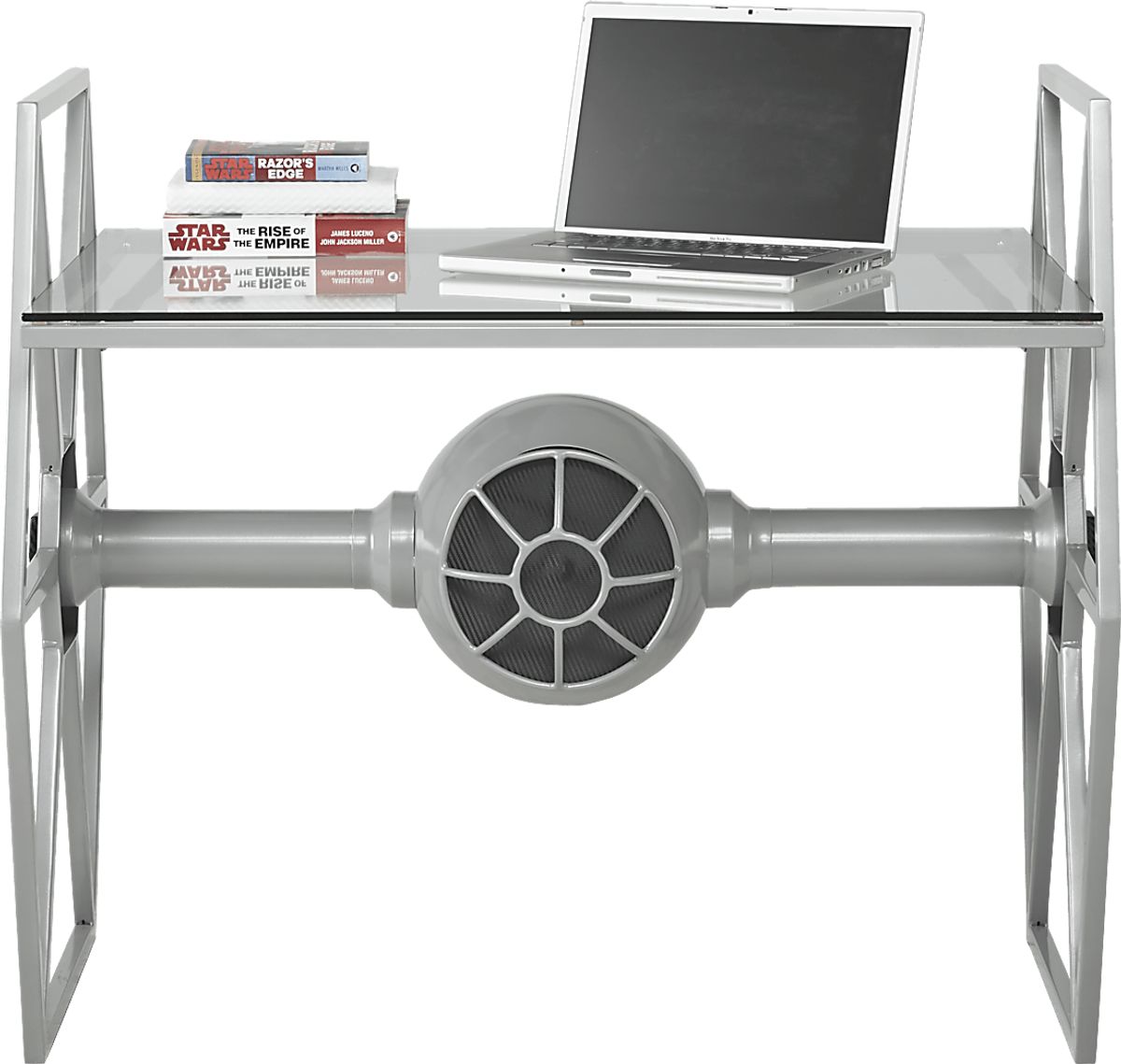 Star Wars Tie Fighter Gray Desk | Rooms to Go