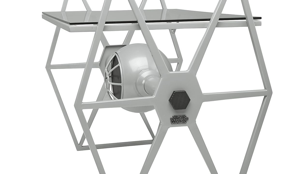 Star Wars Tie Fighter Gray Desk | Rooms to Go