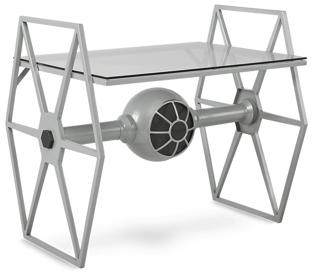 Star Wars Tie Fighter Gray Desk | Rooms to Go