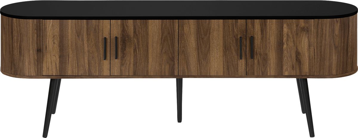 Starair Black,Brown Black,Colors,Dark Wood 71" Console | Rooms to Go