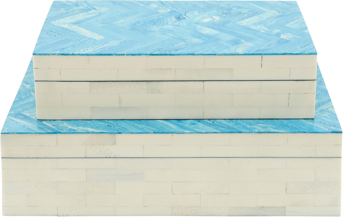 Starbrook Blue Colors Decorative Box | Rooms to Go