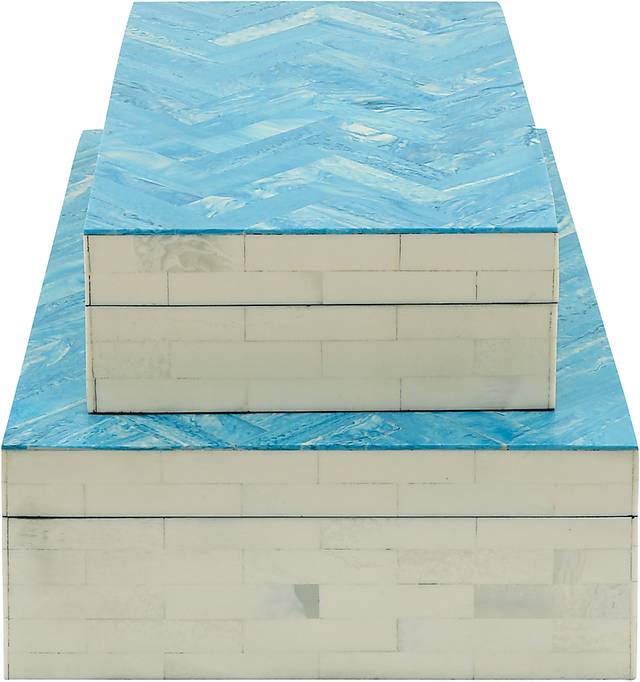 Starbrook Blue Colors Decorative Box | Rooms to Go