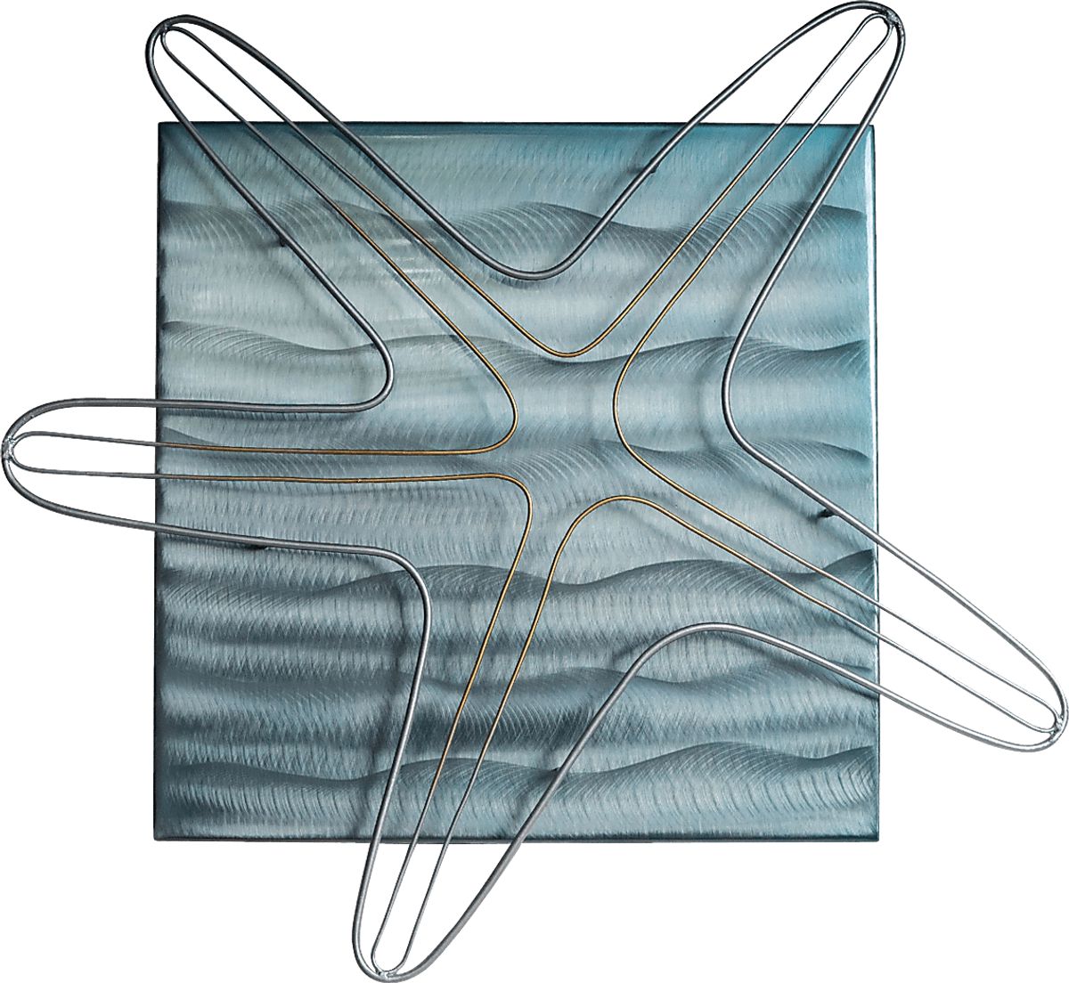 Starfish Blue Outdoor Wall Art | Rooms to Go