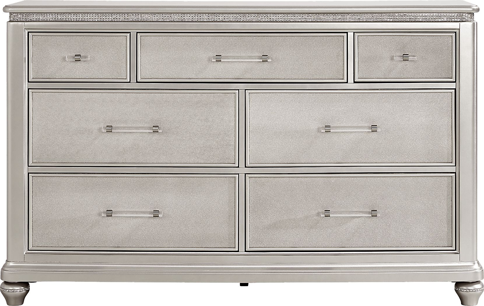 Starlet Lane Silver Gray Dresser | Rooms to Go