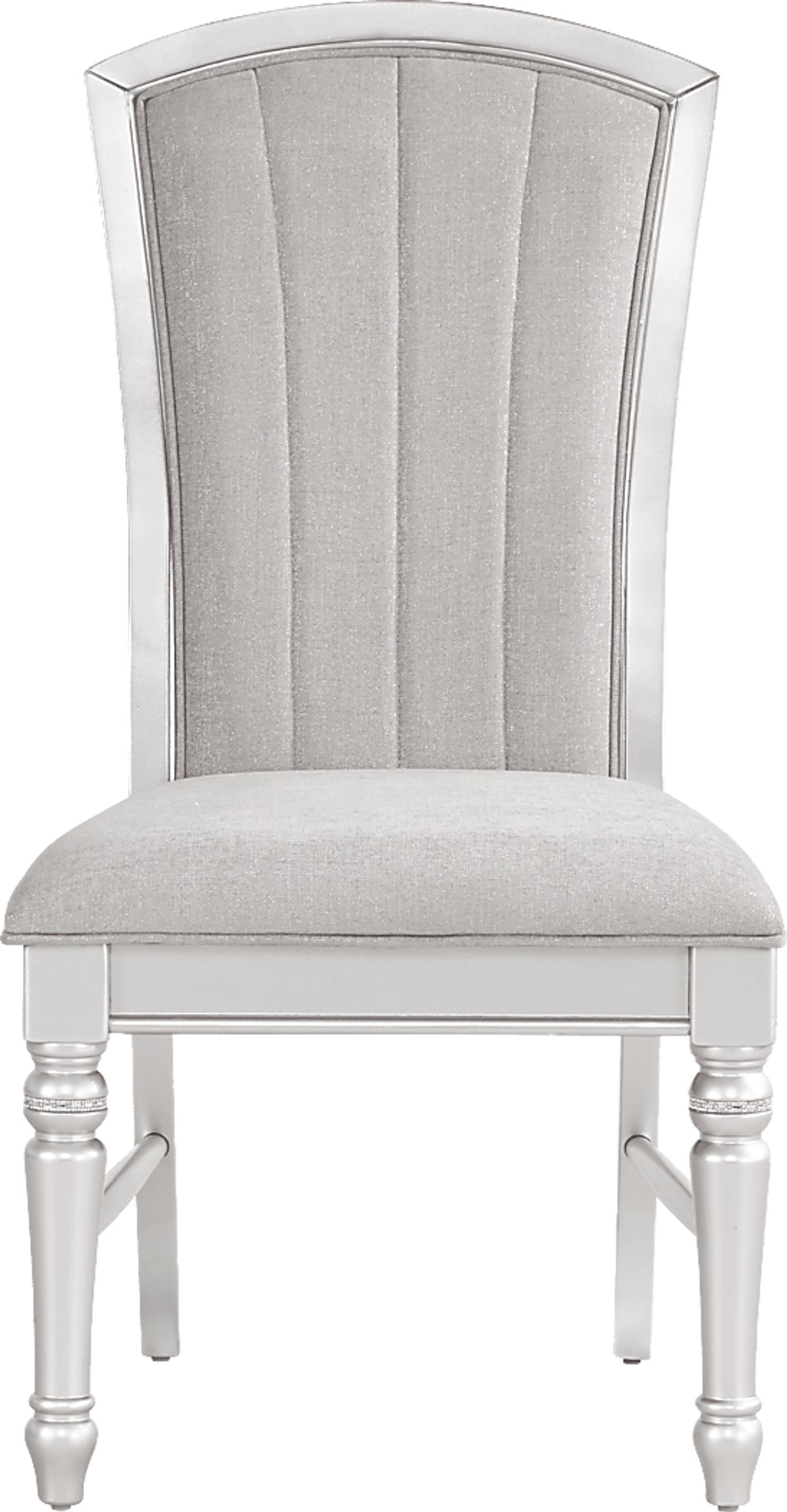 Starlet Lane 5 Pc Silver Gray Dining Room Set With Dining Table, Side ...