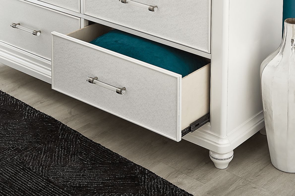 Starlet Lane White Dresser - Rooms To Go