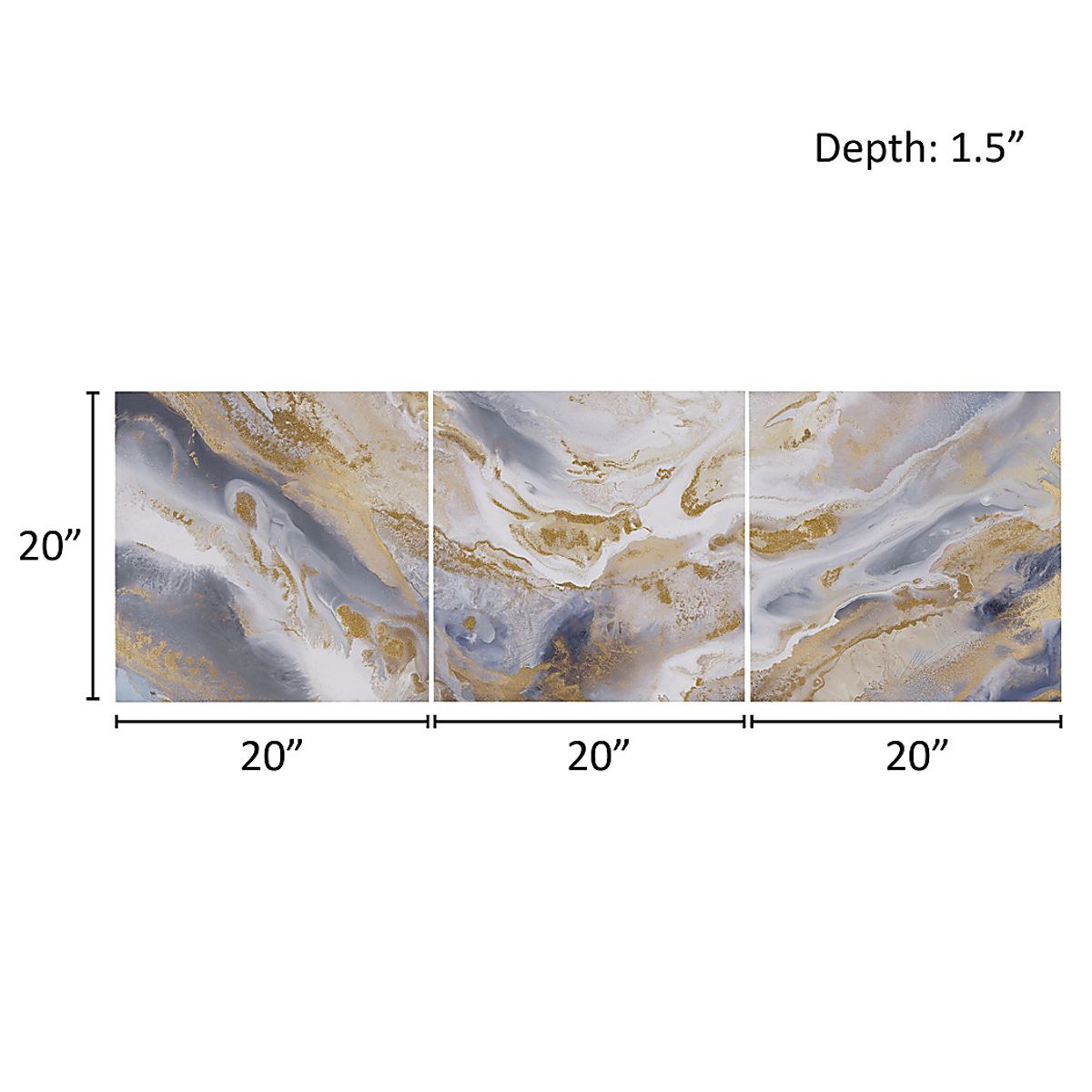 Starlight Glitter Wall Decor | Rooms to Go