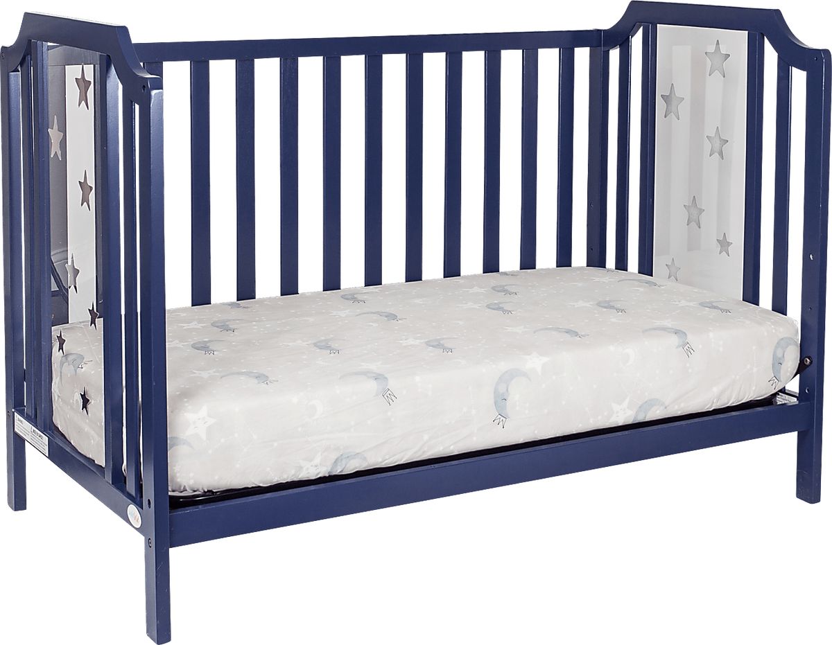 Starry Grove Navy Blue Crib | Rooms to Go
