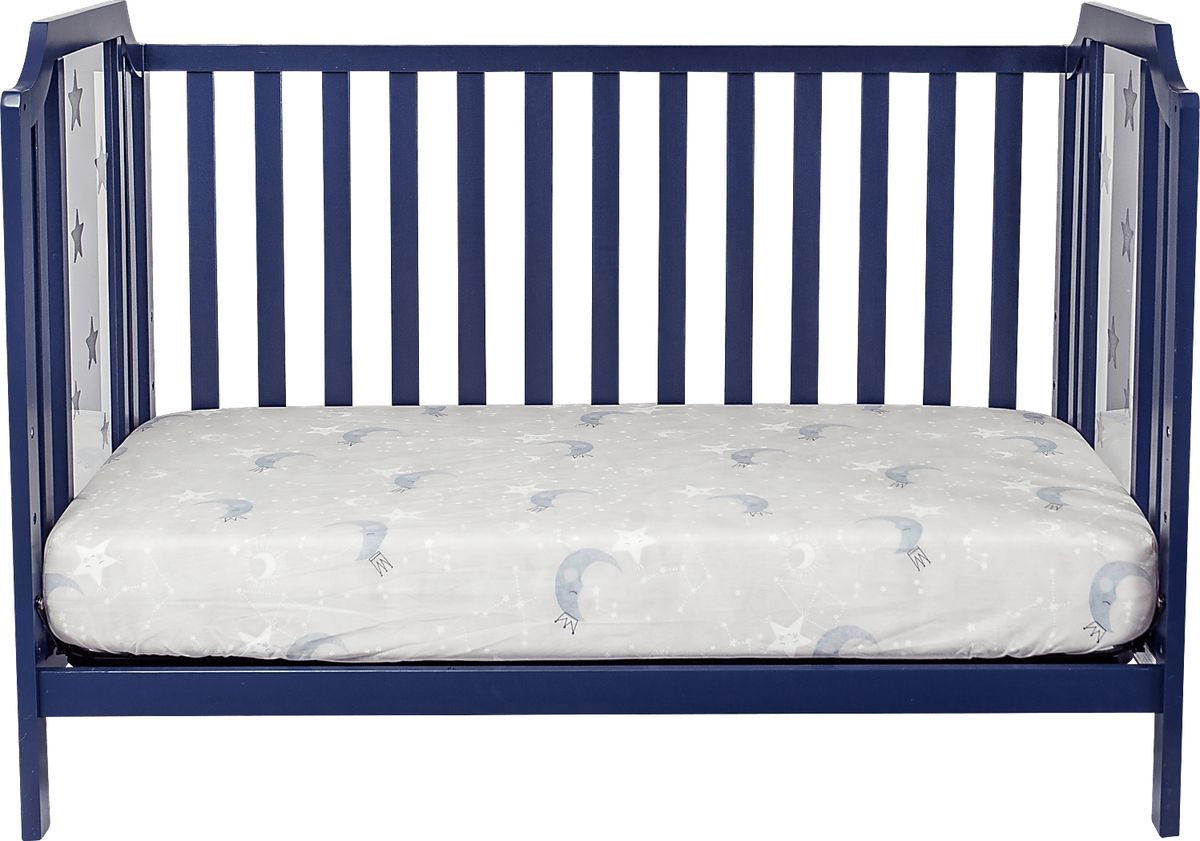 Starry Grove Navy Blue Crib | Rooms to Go