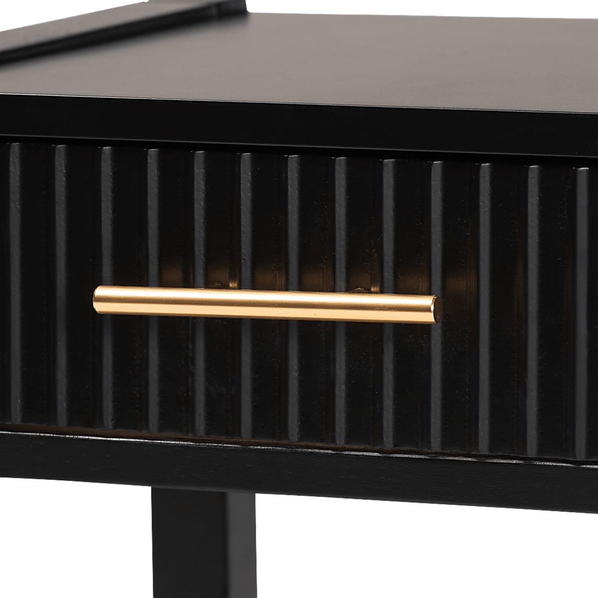 Steagall Black Nightstand | Rooms to Go