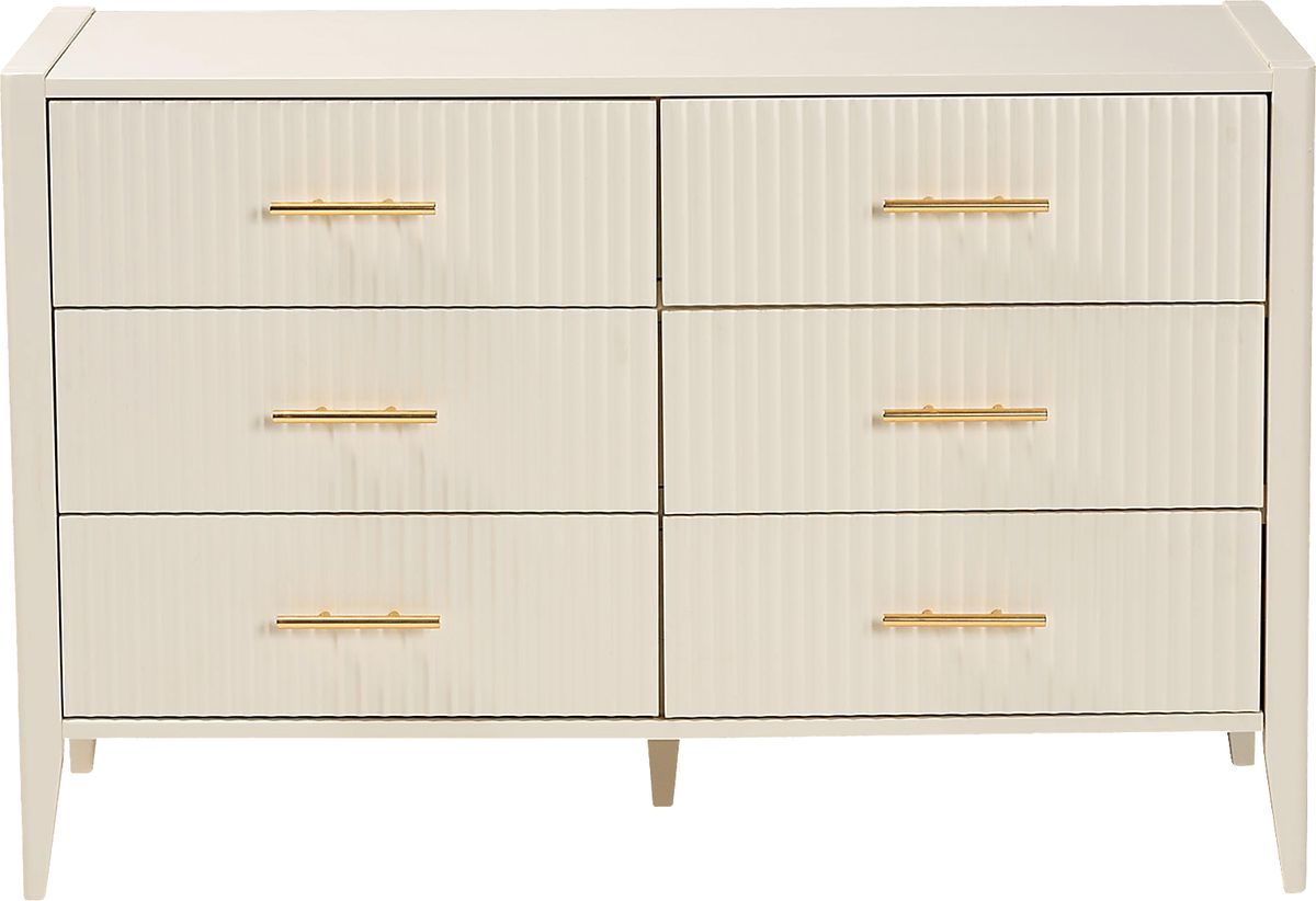 Steagall Ivory Beige Dresser | Rooms to Go