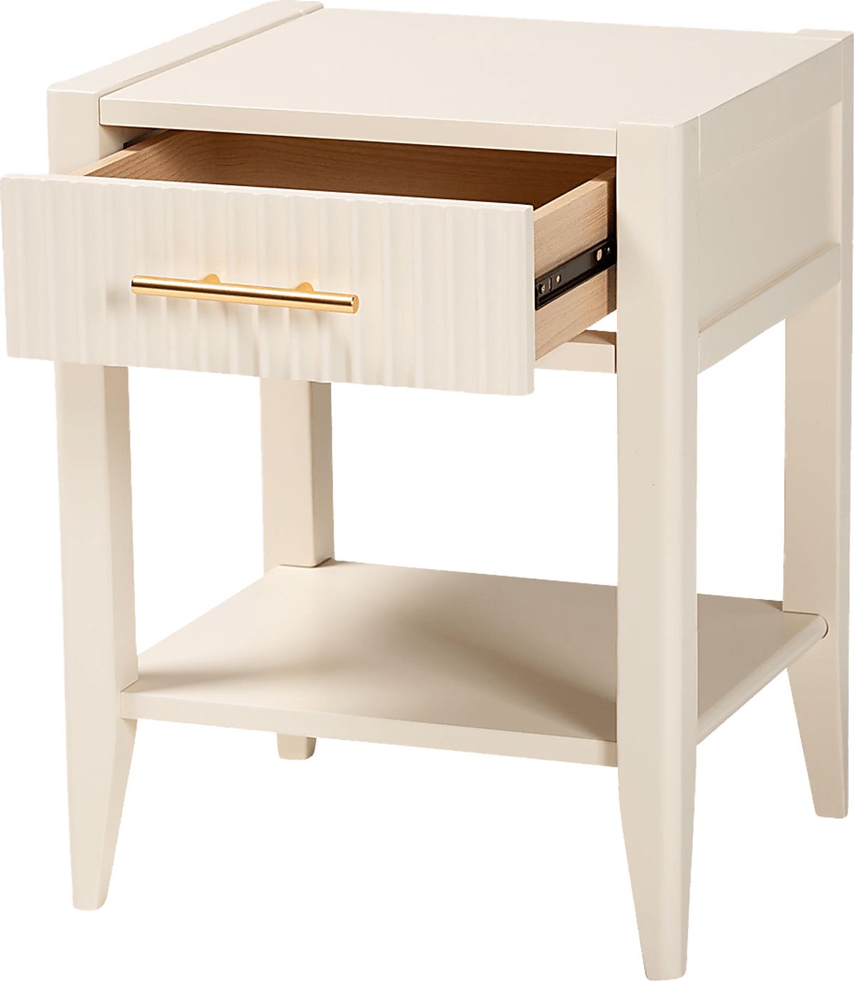 Steagall Ivory Beige Nightstand | Rooms to Go