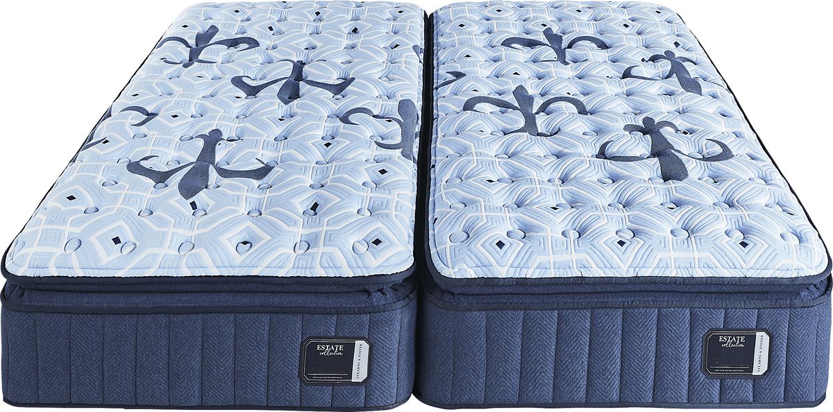 Stearns And Foster Estate Firm Pt Split King Mattress | Rooms to Go