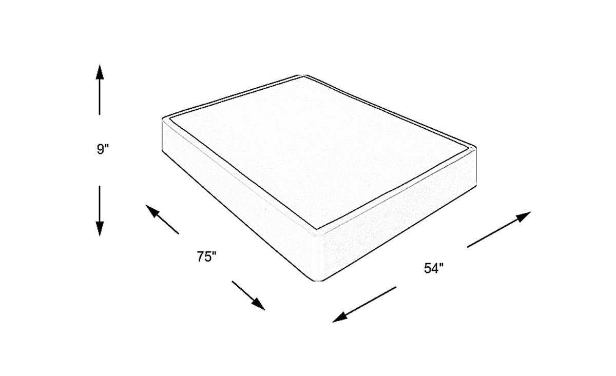 Stearns And Foster Box Spring Full Foundation | Rooms to Go