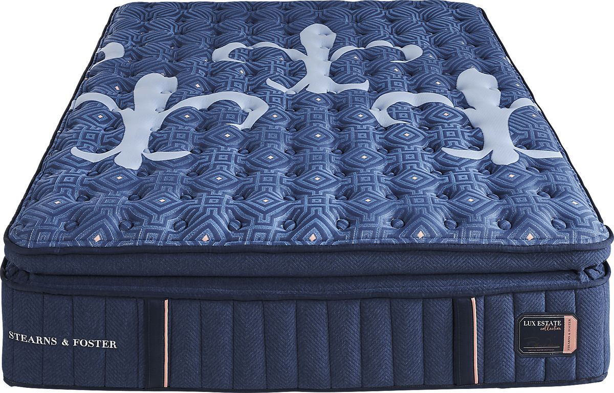 Stearns And Foster Lux Estate Firm Pt King Mattress | Rooms to Go