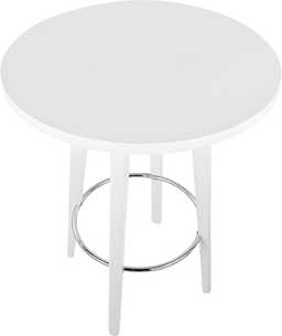 Stenele Chrome,White Colors,Metal,White Counter Height Dining Table ...