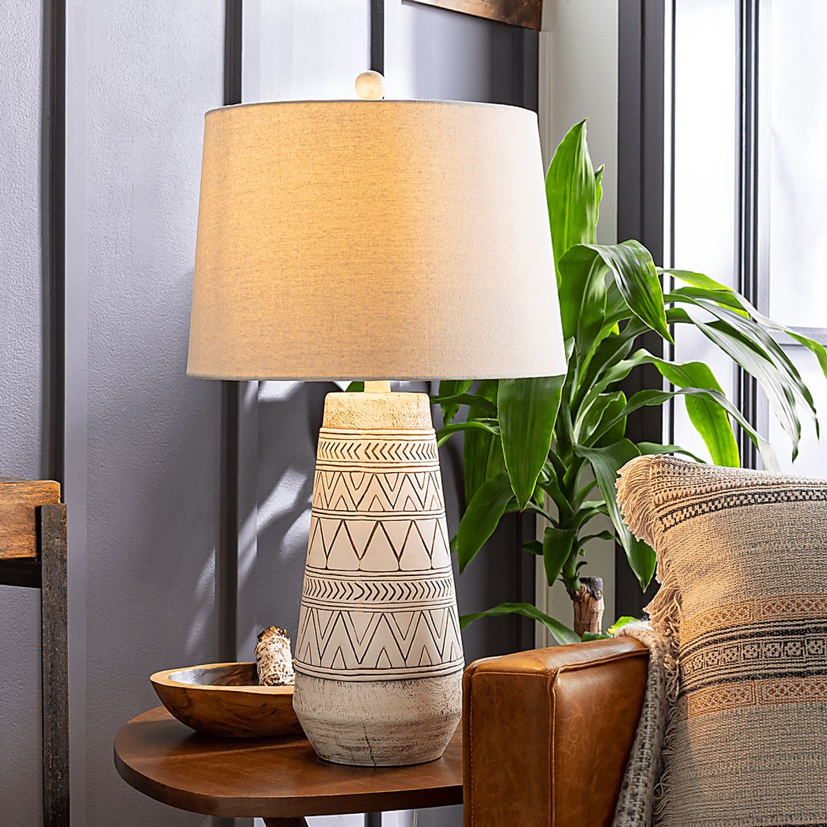Stillridge Park Tan Beige,Brown Table Lamp | Rooms to Go