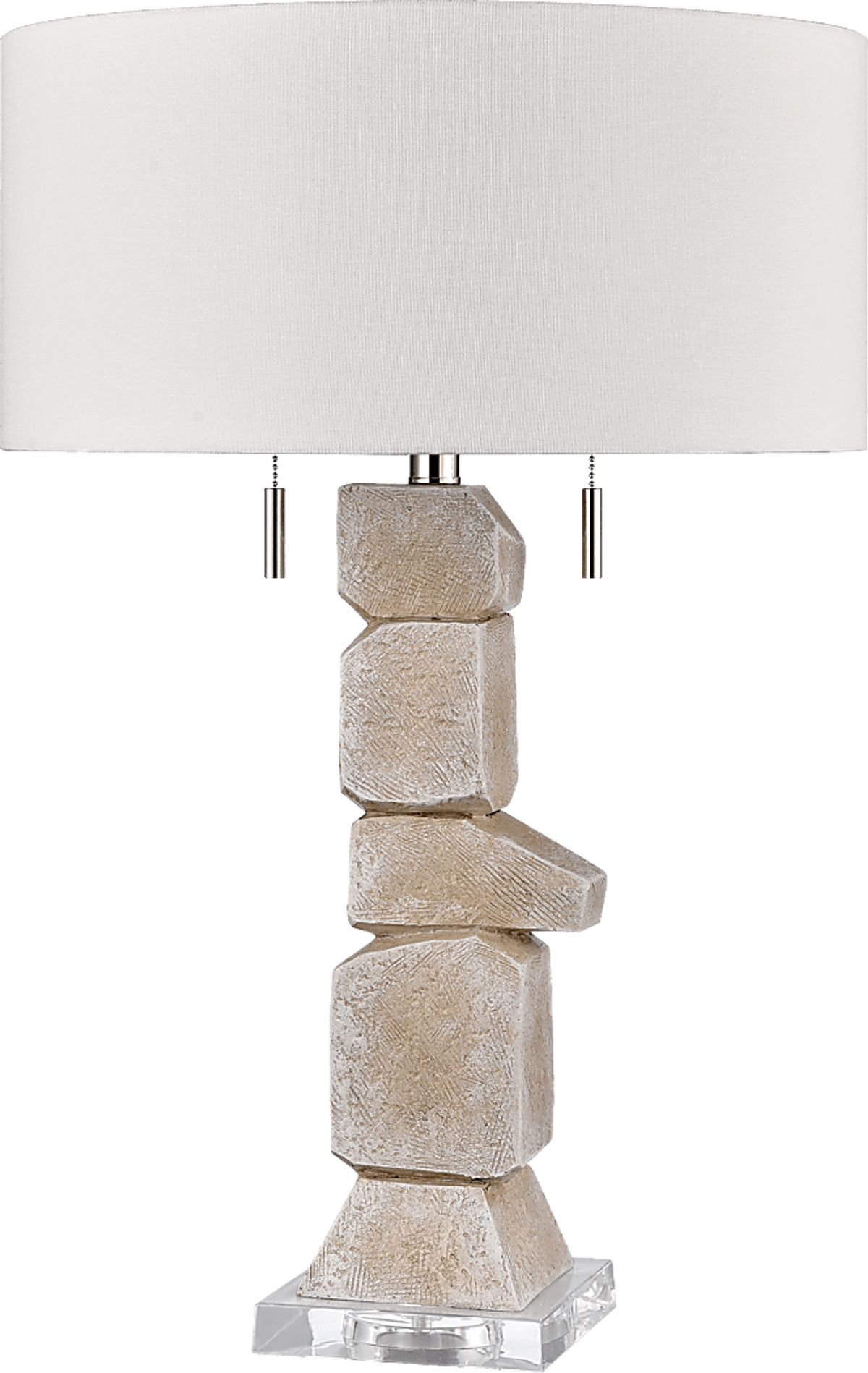 Stirrup Gate White Table Lamp | Rooms to Go