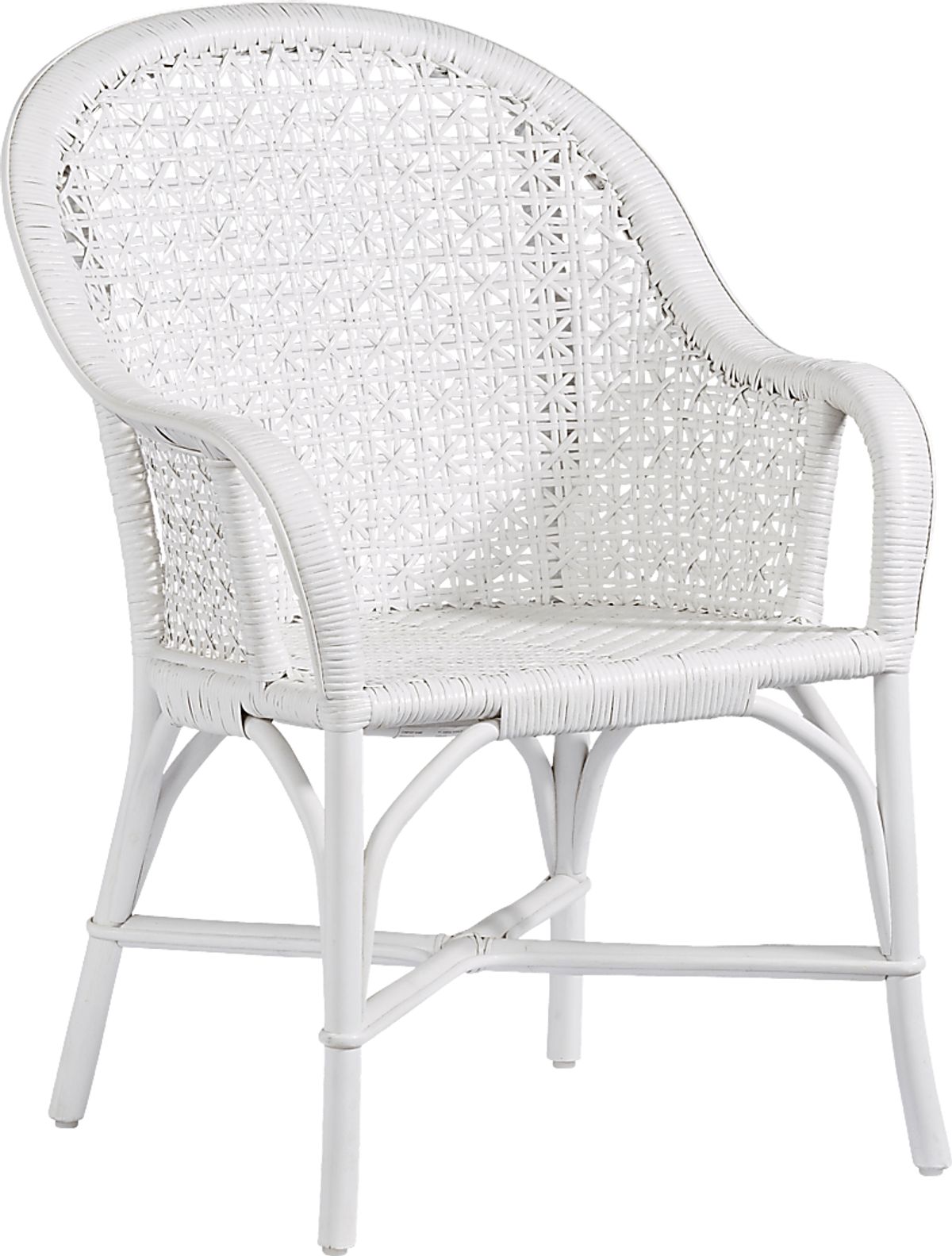 Stonegarden White Arm Chair | Rooms to Go
