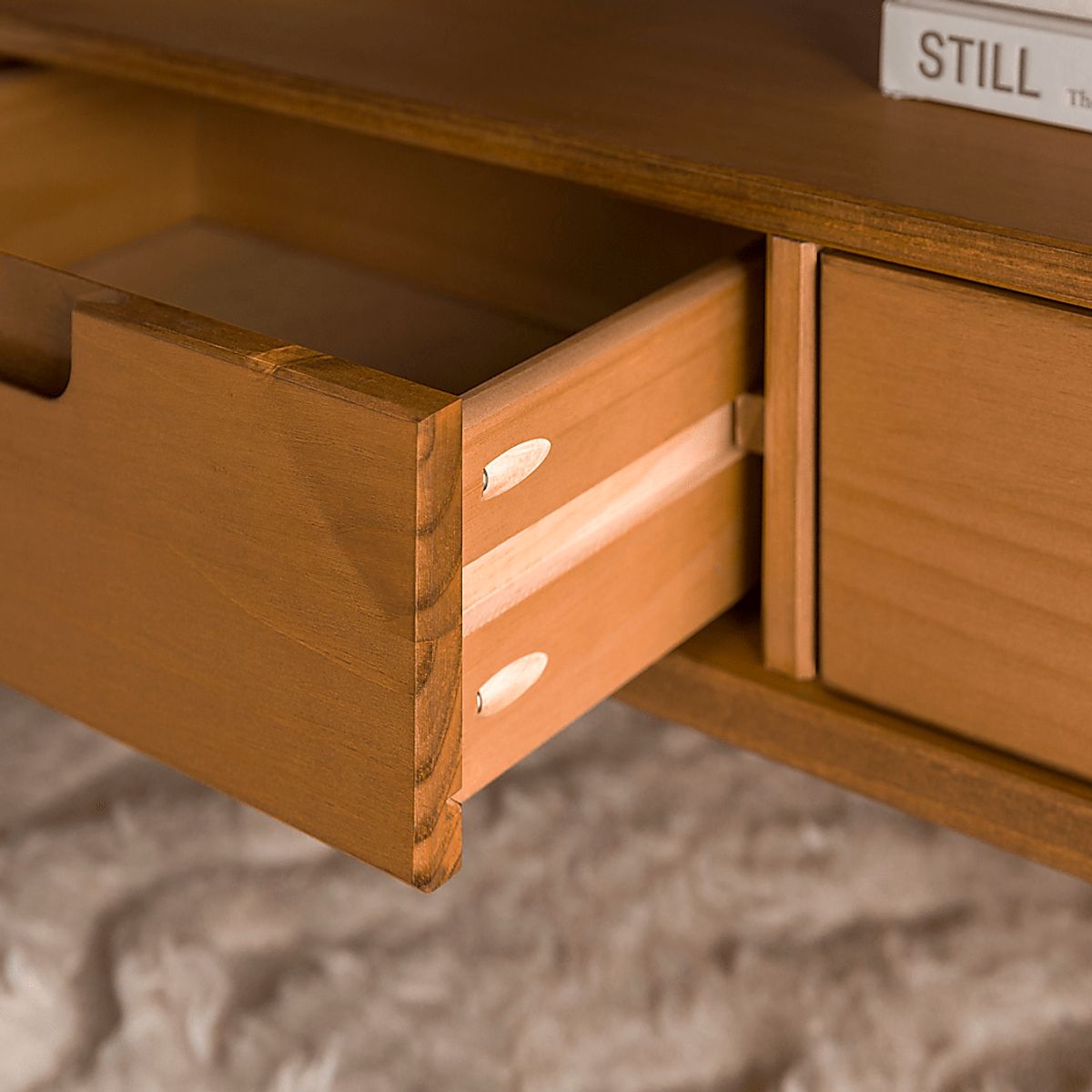 Stonesale Caramel Light Wood Cocktail Table | Rooms to Go