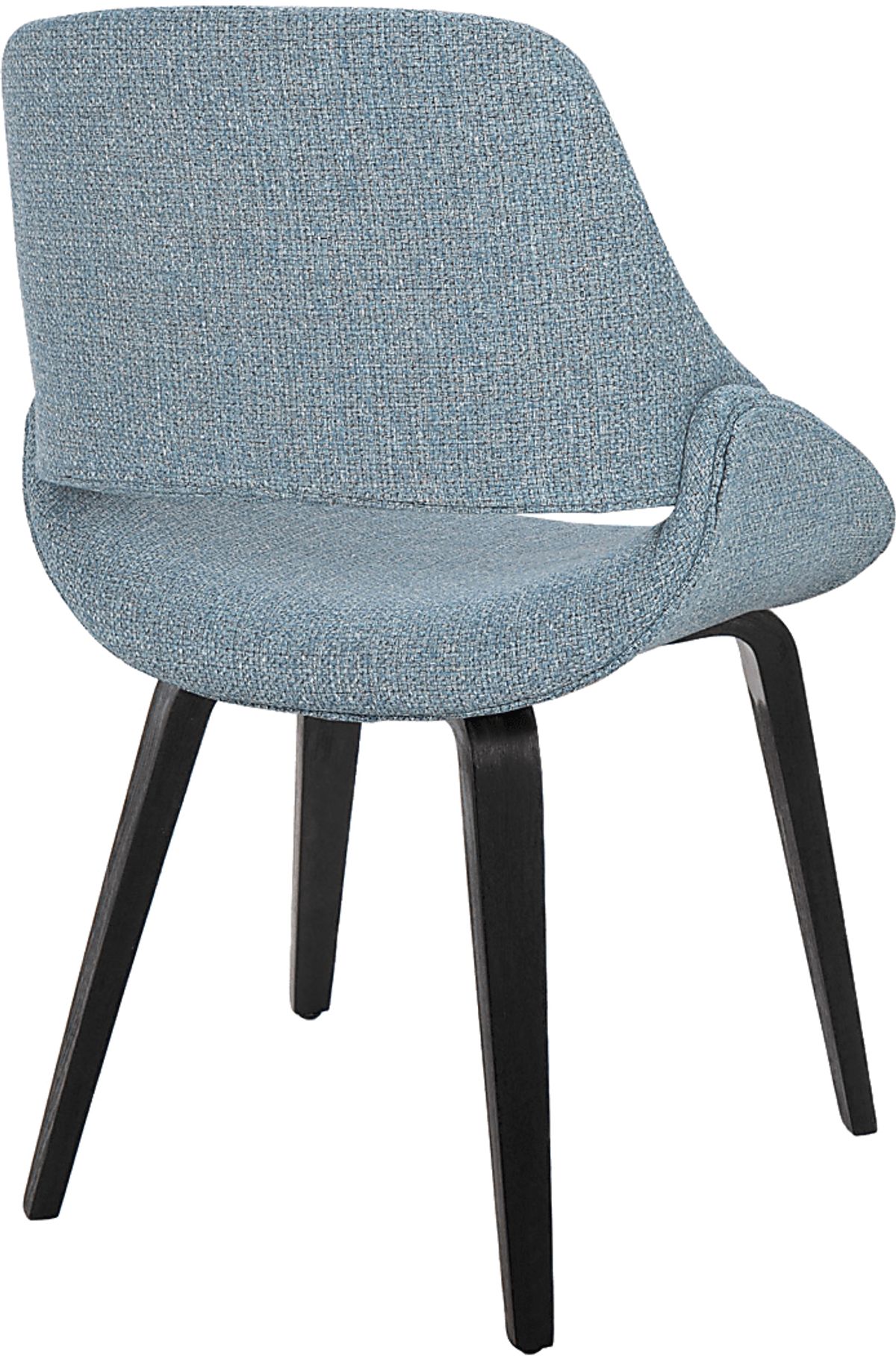 Stroble III Blue Colors Polyester Fabric Side Chair, Set Of 2 | Rooms to Go