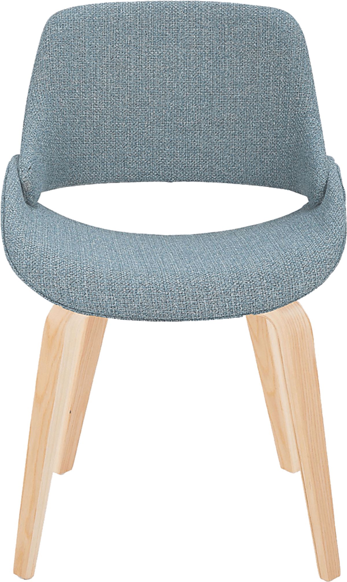 Stroble IV Blue Colors Polyester Fabric Side Chair, Set Of 2 | Rooms to Go