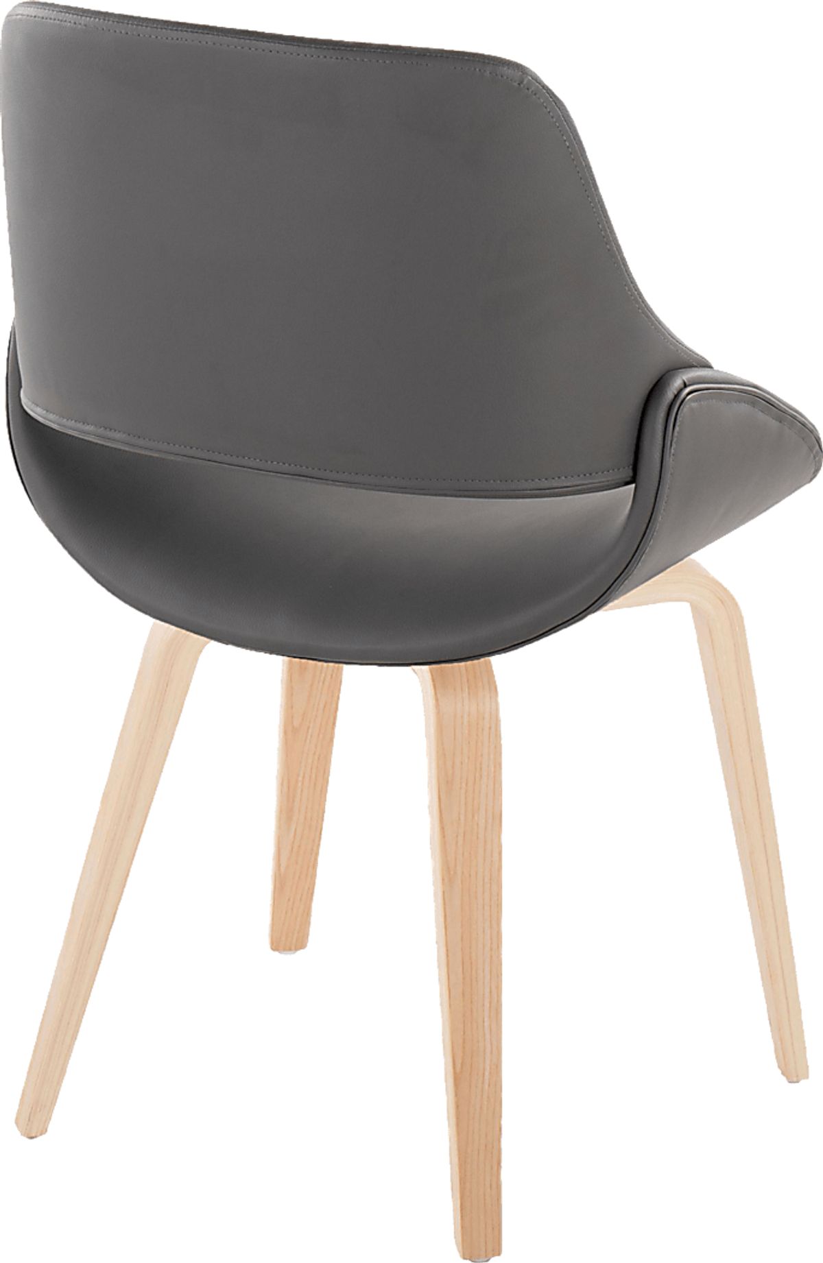 Stroble IX Gray Polyurethane Fabric Side Chair, Set Of 2 | Rooms to Go