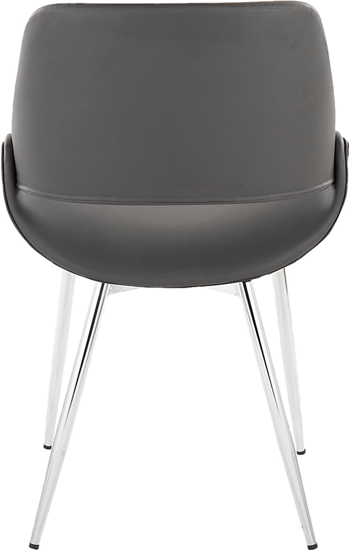 Stroble VII Gray Polyurethane Fabric Side Chair, Set Of 2 | Rooms to Go