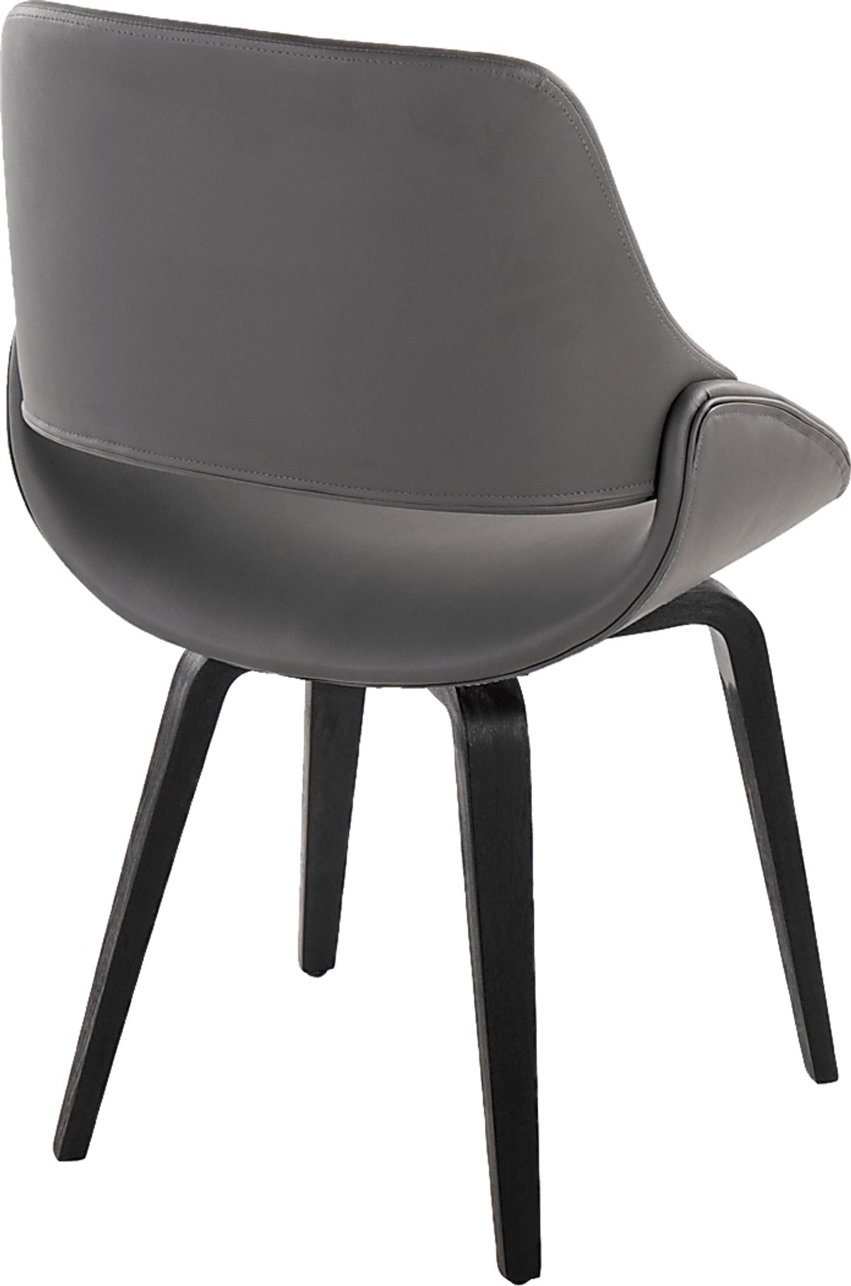 Stroble VIII Gray Polyurethane Fabric Side Chair, Set Of 2 | Rooms to Go