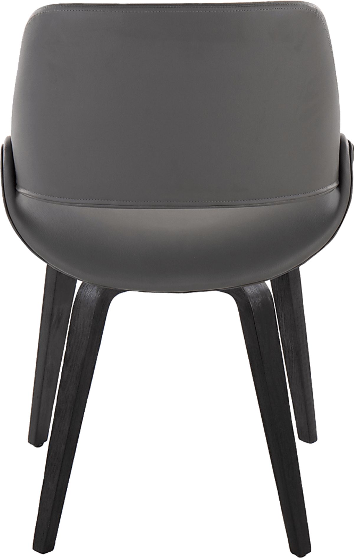 Stroble VIII Gray Polyurethane Fabric Side Chair, Set Of 2 | Rooms to Go