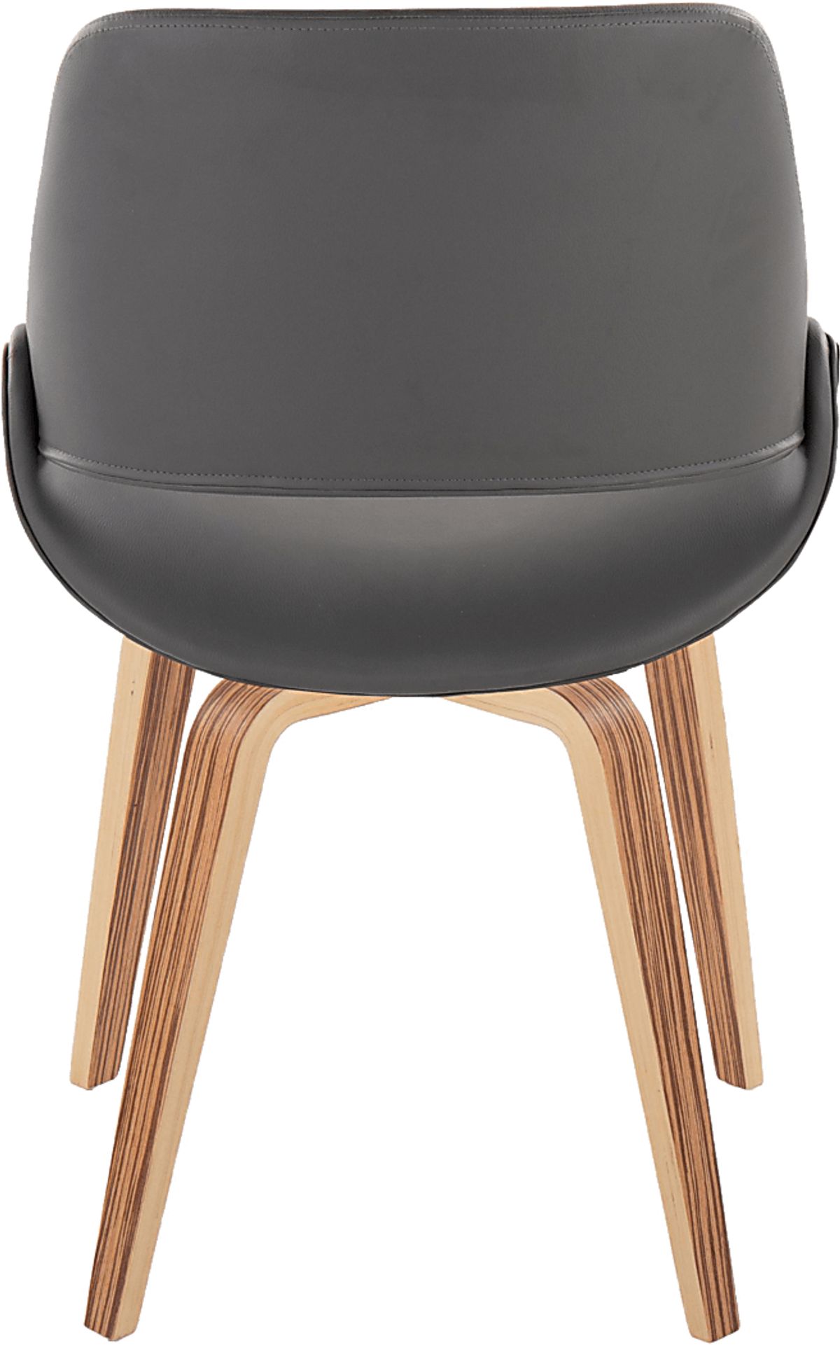 Stroble X Gray Polyurethane Fabric Side Chair, Set Of 2 | Rooms to Go